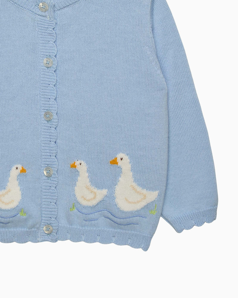 Confiture Cardigan Baby Swimming Duck Cardigan