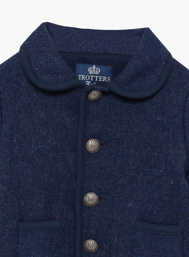 Trotters Heritage Harrison Jacket in French Navy | Trotters London ...